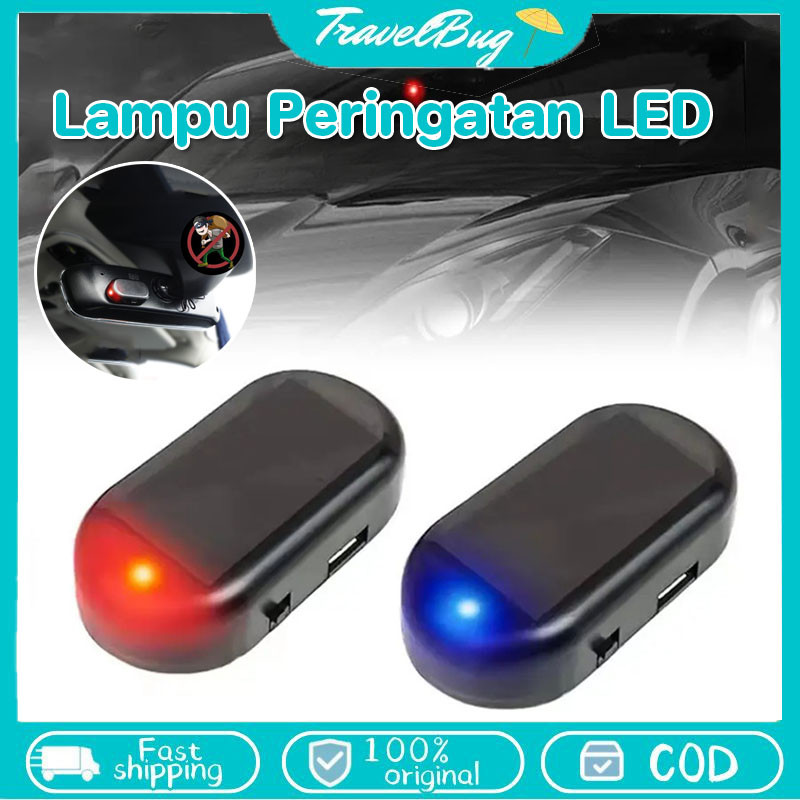 Jual Lampu Peringatan Tenaga Surya Solar Lampu LED Anti Maling Tenaga ...