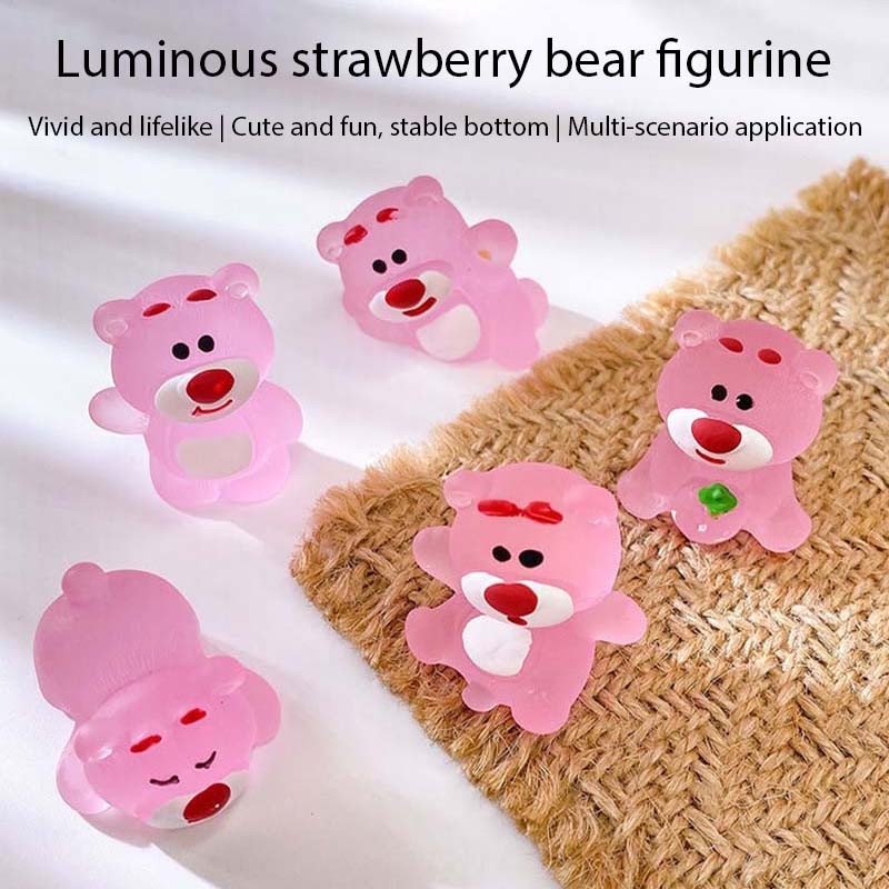 Jual Boneka 3D Kartun DIY Resin Dekorasi Noctilucent Ornamen Kecil ...