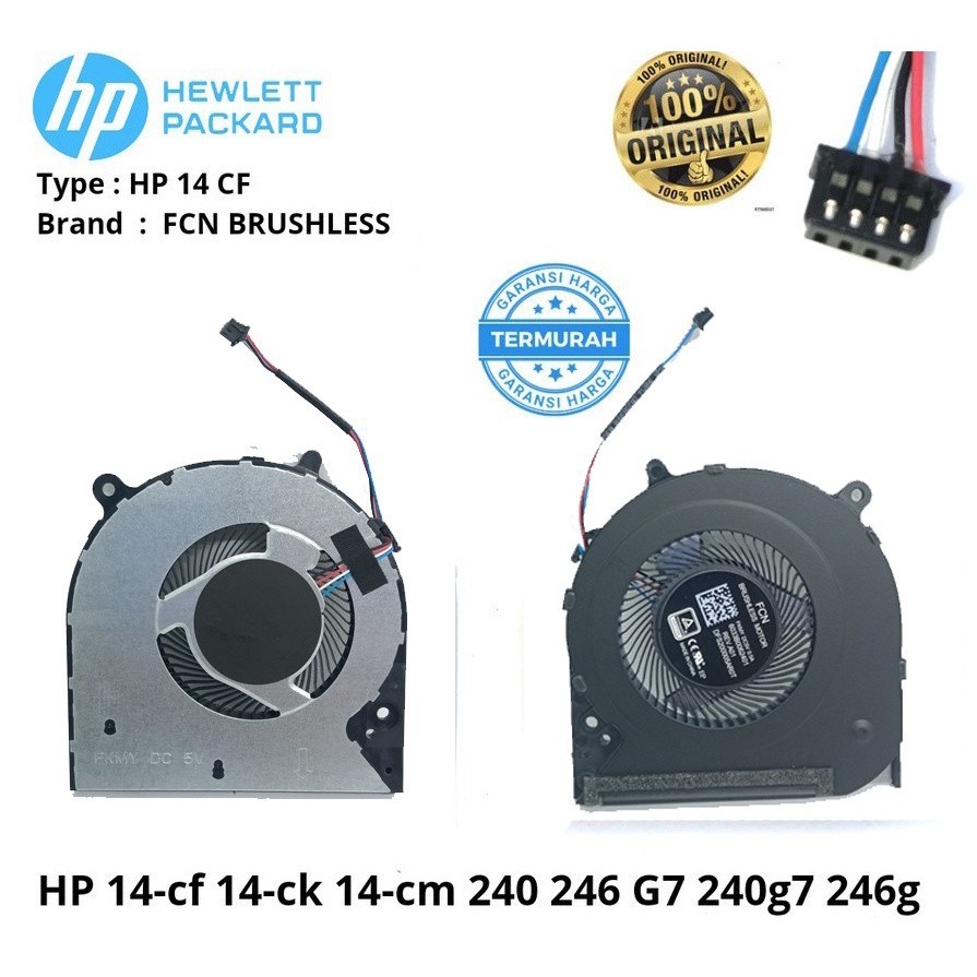 Jual Fan Processor HP 14-CF 14S-CF 14-CK 14-CM 14S-CR 14S-DK 14S-DP 240 ...