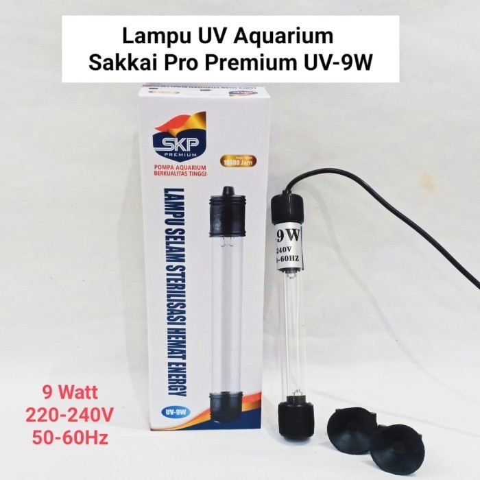 Jual yonashop Lampu UV Aquarium Kolam Koi SAKKAI PRO UV SKP 5 Watt 7 Watt 9 Watt 11 Watt 13 Watt ...