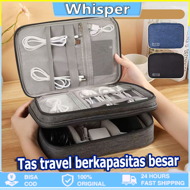 Jual Tas Penyimpanan Daya Tas Digital Tahan Air Tiga Lapis / Tas ...
