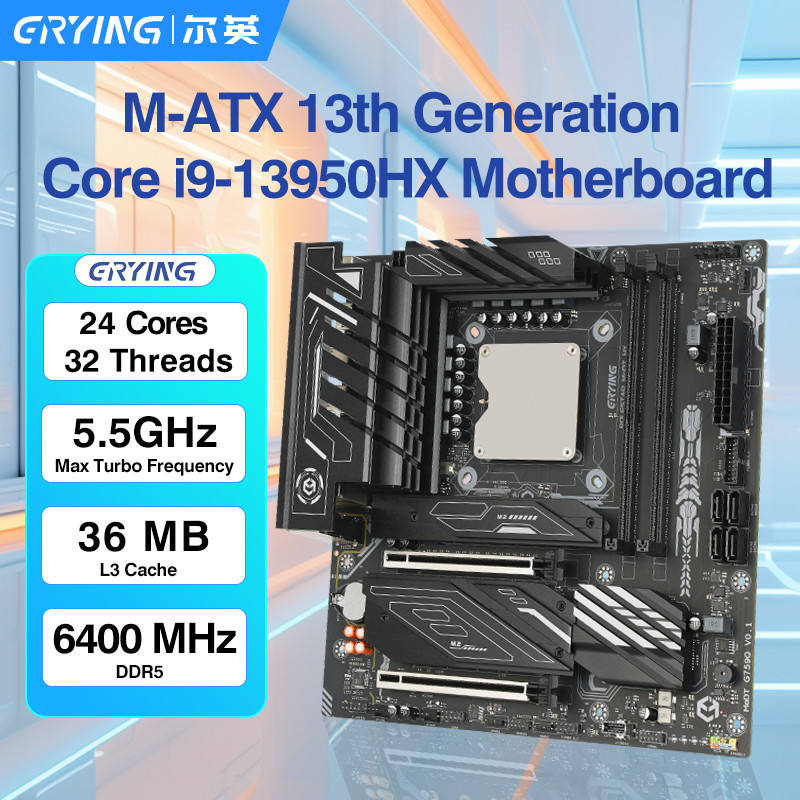 Jual ERYING DIY PC Gamer Motherboard with Onboard Core CPU Interpose ...