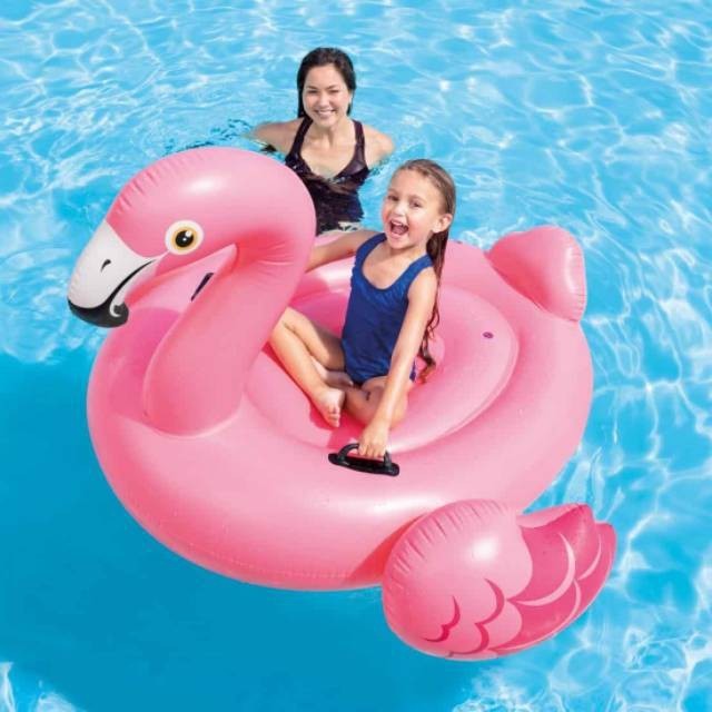 Jual Giant Float Flaminggo Intex Ban Pelampung Flaminggo Intex 57558 ...