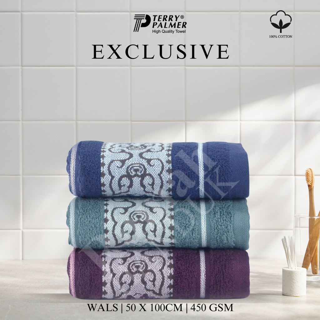 Jual Terry Palmer Handuk Travelling Exclusive Wals Ukuran 50 x 100 cm ...