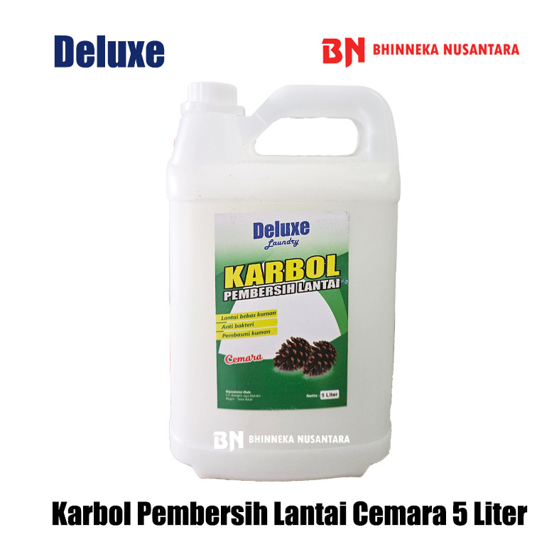 Jual Deluxe Karbol Pembersih Lantai 5 Liter - Cemara | Shopee Indonesia