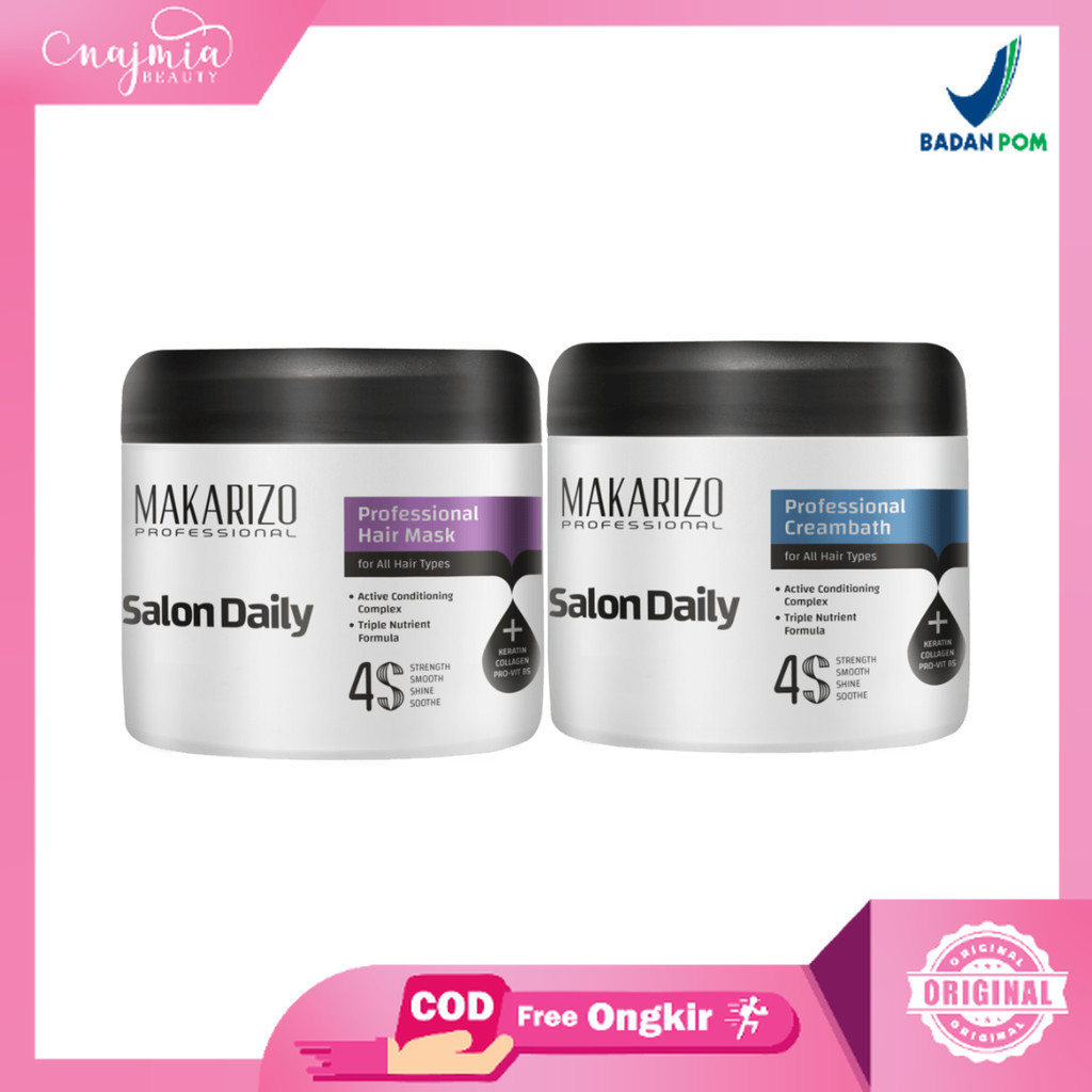 Jual Najmia - Makarizo Professional Salon Daily Hair Mask | Creambath ...