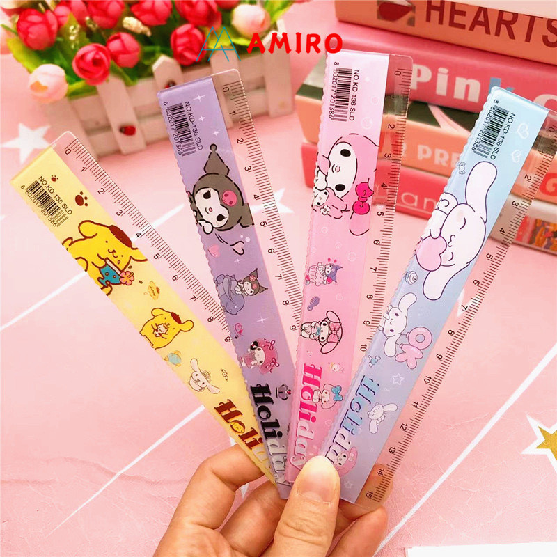 Jual Penggaris Garisan 30cm Karakter Sanrio Kuromi Lucu / Ruler Panjang ...
