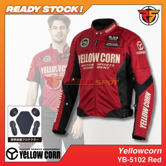 Jual Yellowcorn Jacket YB-5102 Red 2025 Catalogue Original | Shopee ...