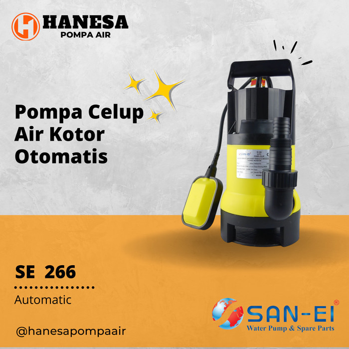 Jual SAN EI SE 266 Pompa Celup Air Kotor Otomatis | Shopee Indonesia