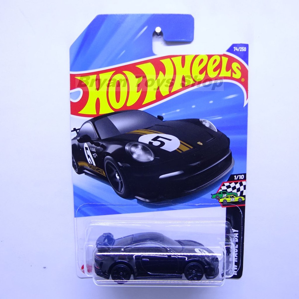 Jual Hot Wheels ERROR TAMPO Porsche 911 GT3 Hitam | Shopee Indonesia