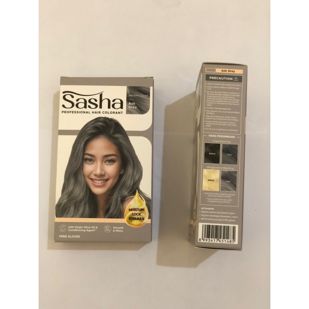 Jual SASHA Professional Hair Colorant | Hair color - Cat Semir Rambut ...
