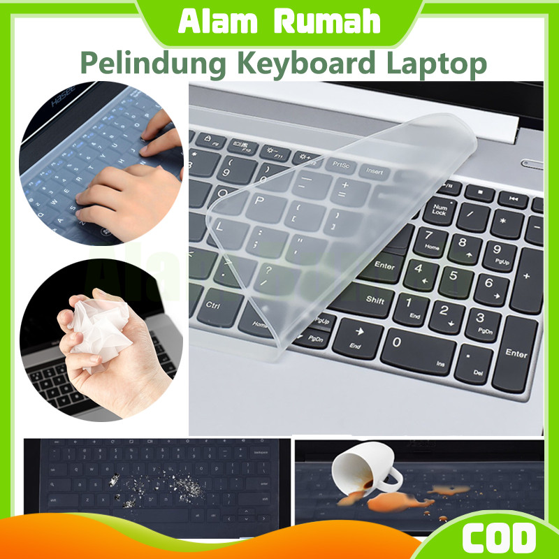 Jual Universal Skin Keyboard Cover / Ultra Thin Silicone Keyboard ...