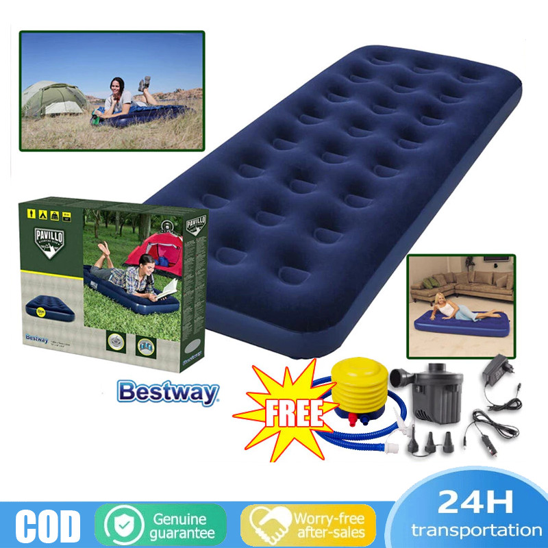 Jual PAKET POMPA LISTRIK OSLO + KASUR ANGIN INTEX SINGLE BED TWIN ...