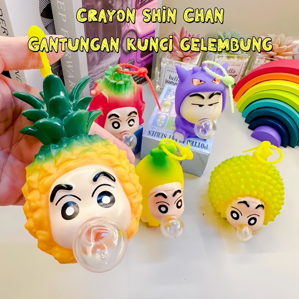 Jual Crayon Shinchan Keychain Stress Relief Toy/Mainan Dekompresi ...