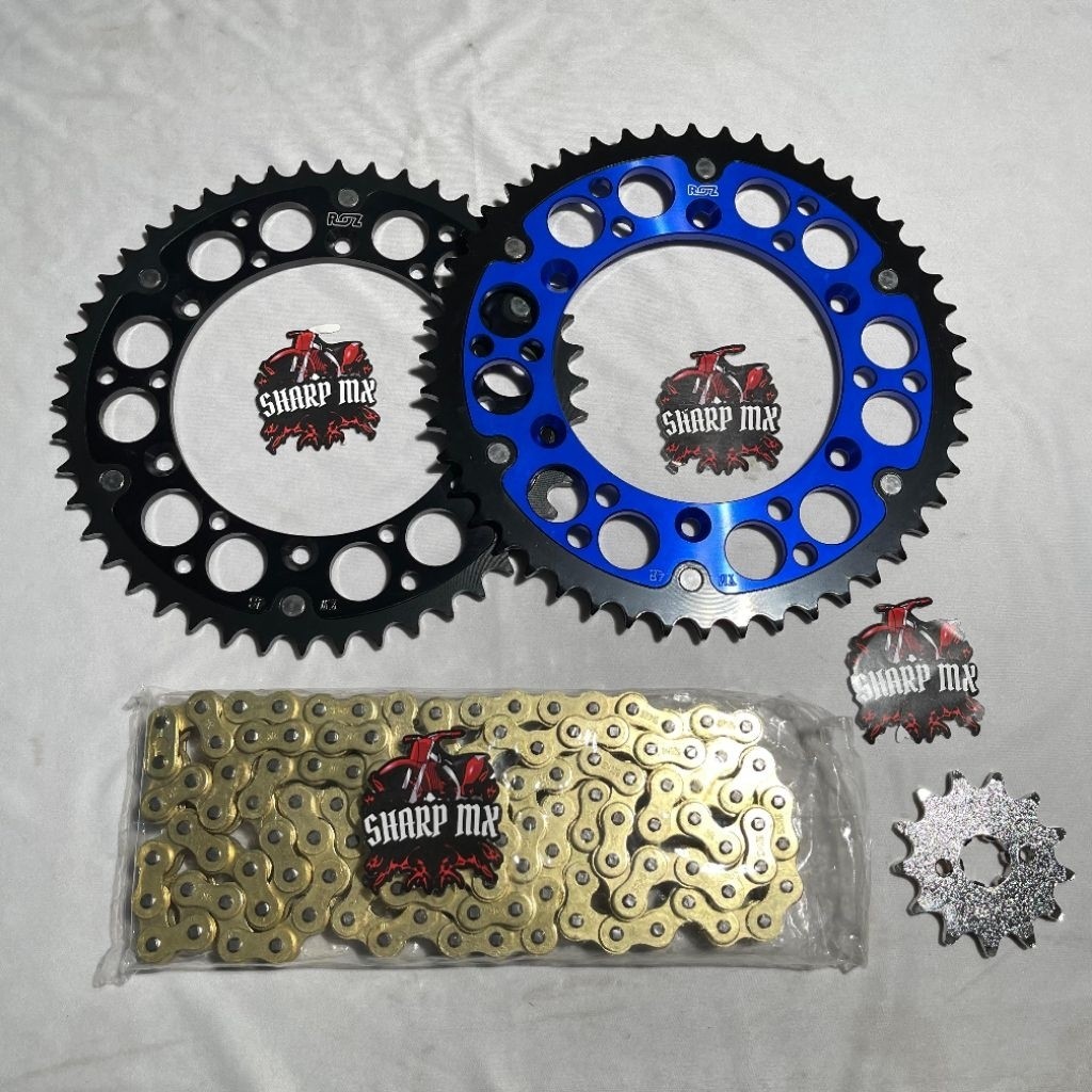 Jual Paket Gear Gir Set 520 ROZ CNC WR 155 Rantai GOLD | Shopee Indonesia