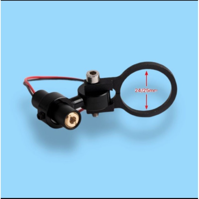 Jual Red Dot Laser Pointer Head Laser Cutting Co2 Module 5V | Shopee ...