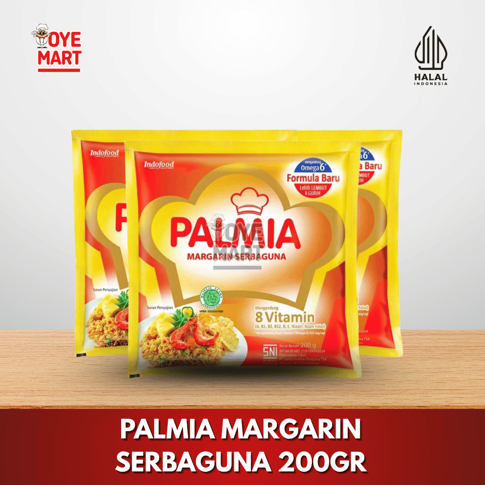 Jual PALMIA MARGARIN SERBAGUNA 200GR | Shopee Indonesia