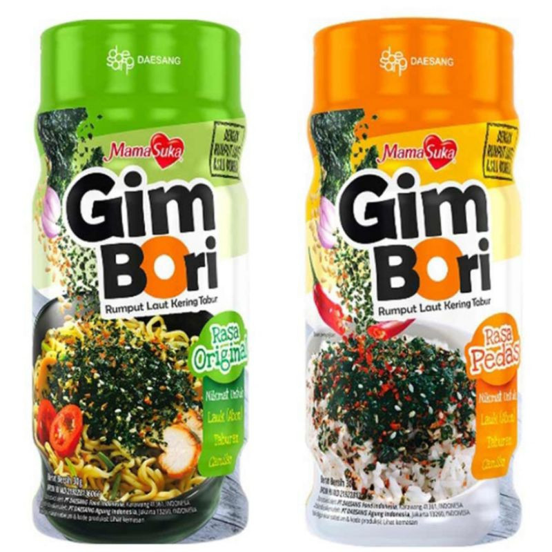 Jual MAMASUKA - GIM BORI TABUR 25 GR - Mama Suka Bubuk Rumput Laut Nori ...