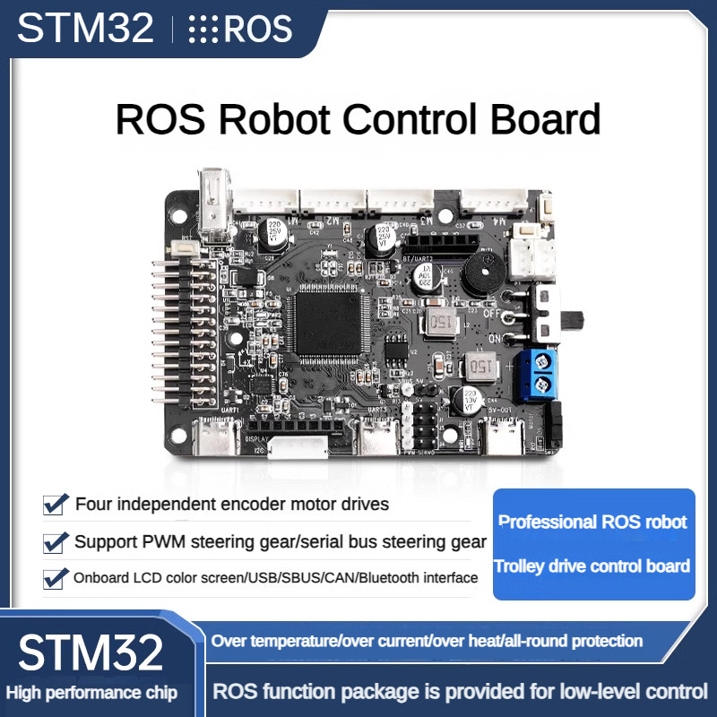 Jual ROS Robot Control Board with STM32 Supports 4-Channel Encoder ...