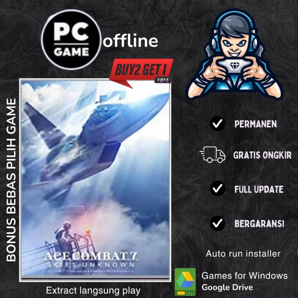 Jual ACE COMBAT 7 SKIES UNKNOWN DELUXE EDITION - GAME PC - GAME LAPTOP ...