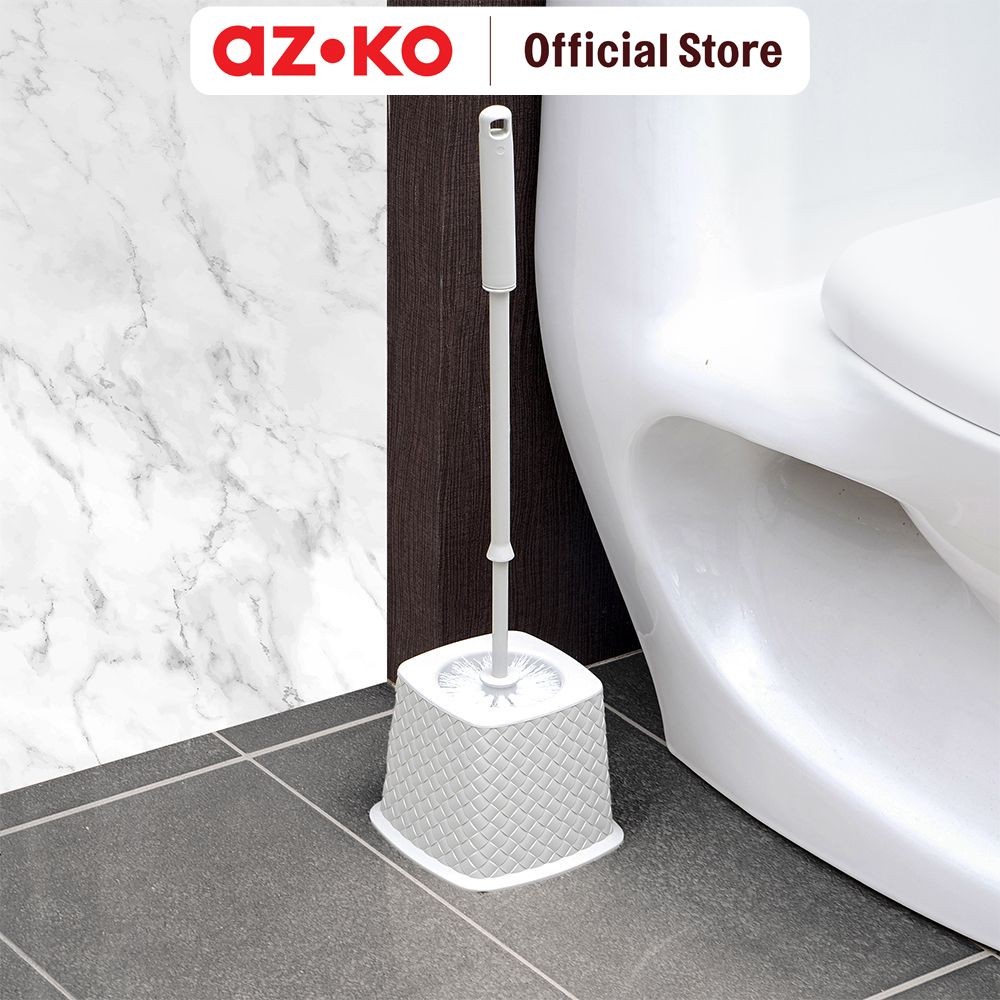 Jual AZKO Sikat Kamar Mandi - Putih Sikat Kloset Toilet Brush Sikat Wc ...