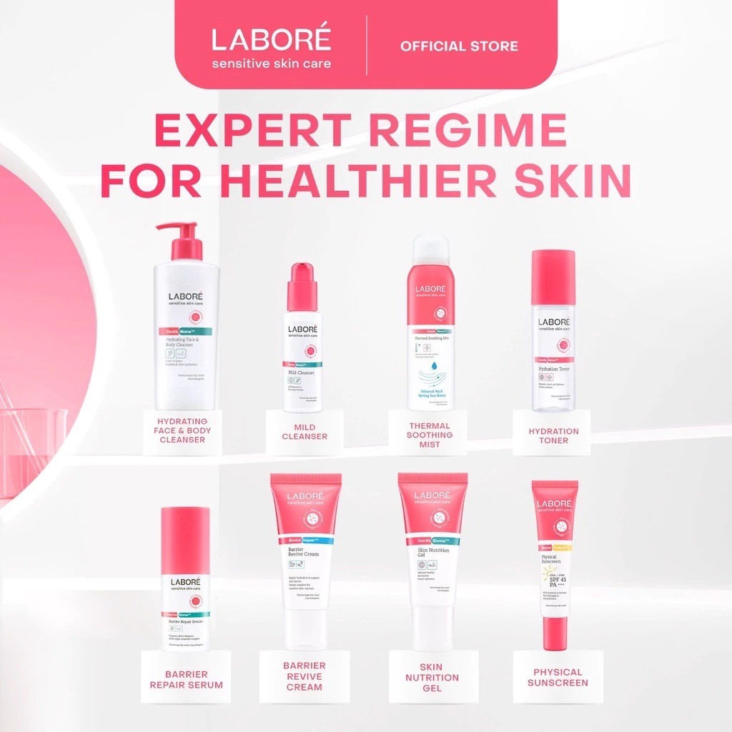 Jual Labore All Series Physical Sunscreen SPF 50 PA++++ Barrier Revive ...
