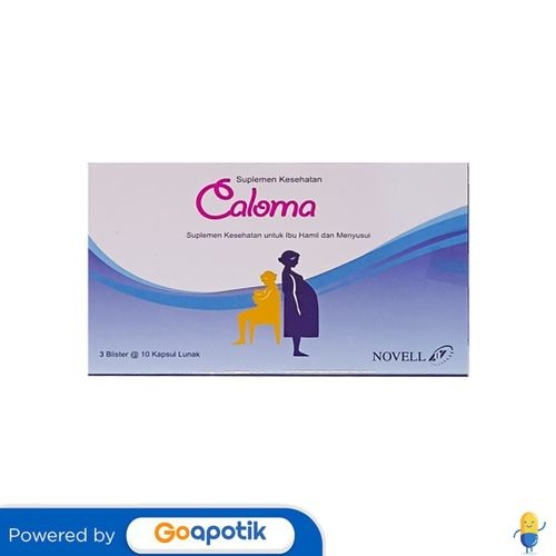 Jual Caloma Box 30 Kapsul Lunak | Shopee Indonesia