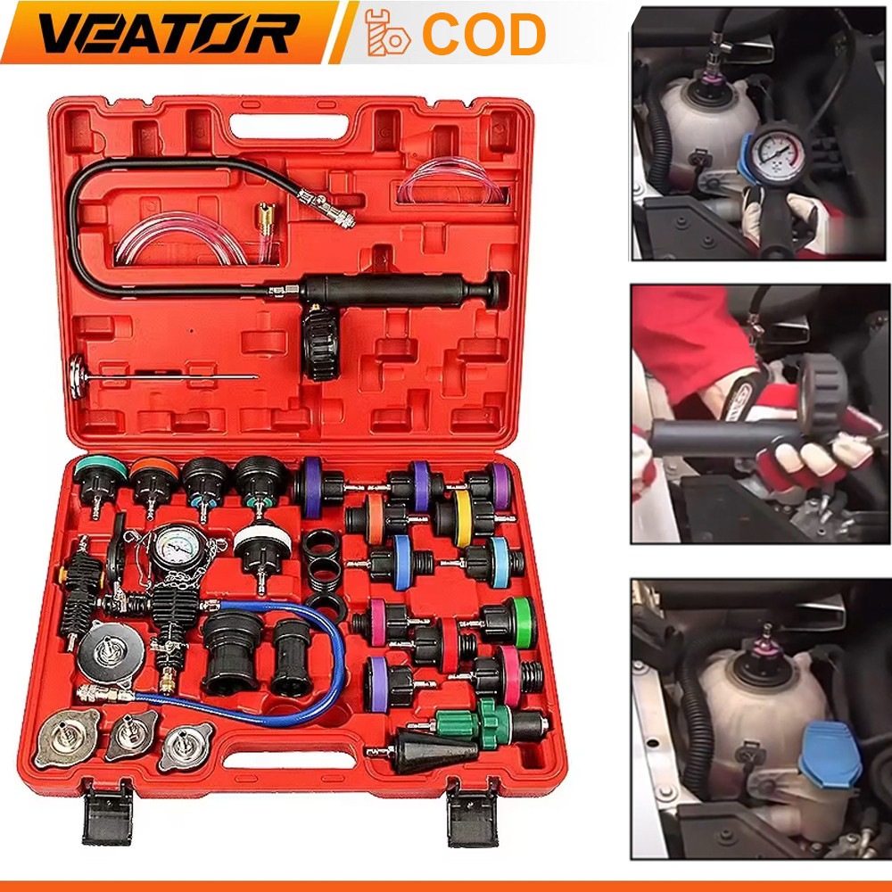 Jual Alat Penguji Tekanan Radiator Mobil Universal Kit Kit Alat Penguji ...