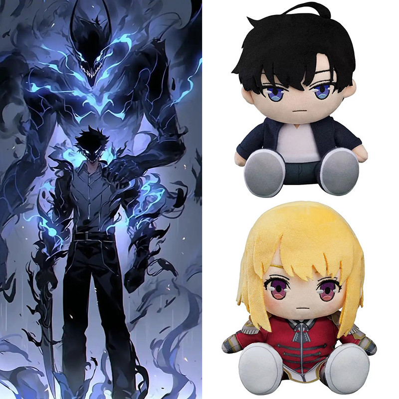 Jual Anime Solo Leveling Plush Doll Toy Sung Jinwoo a Hae-In Stuffed ...