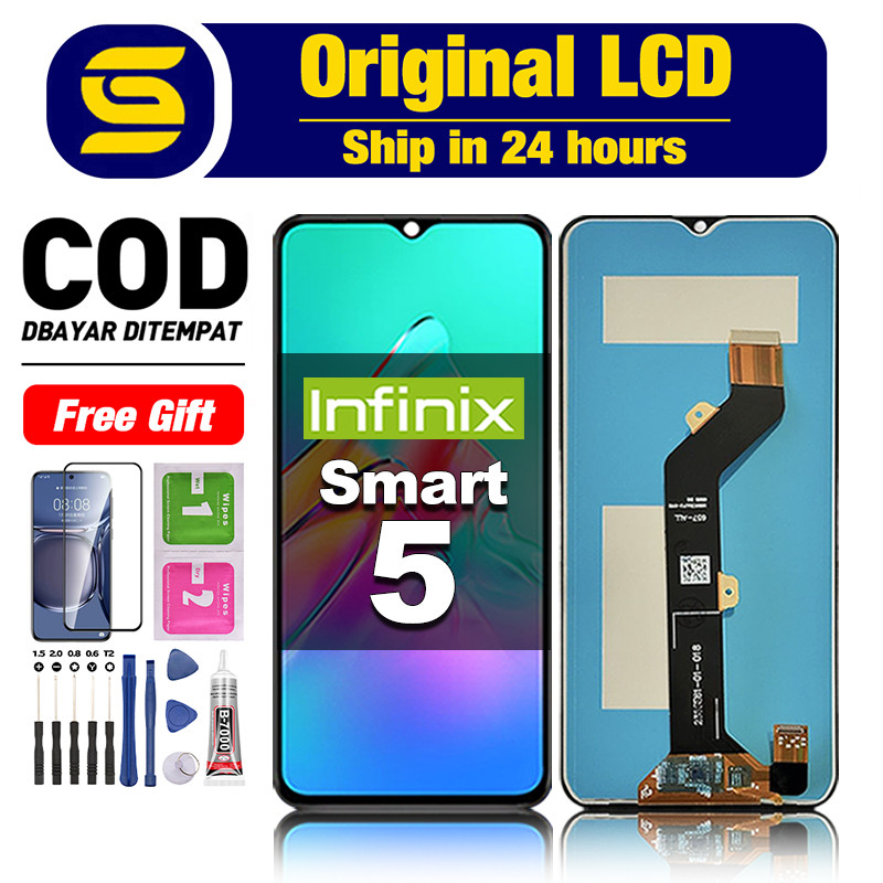 Jual Original LCD Infinix smart 5 fullset ori asli lcd hp infinix smart ...