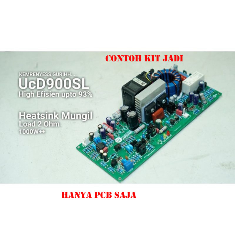 Jual PCB Amplifier Class D UCD 900SL PCB SAJA | Shopee Indonesia