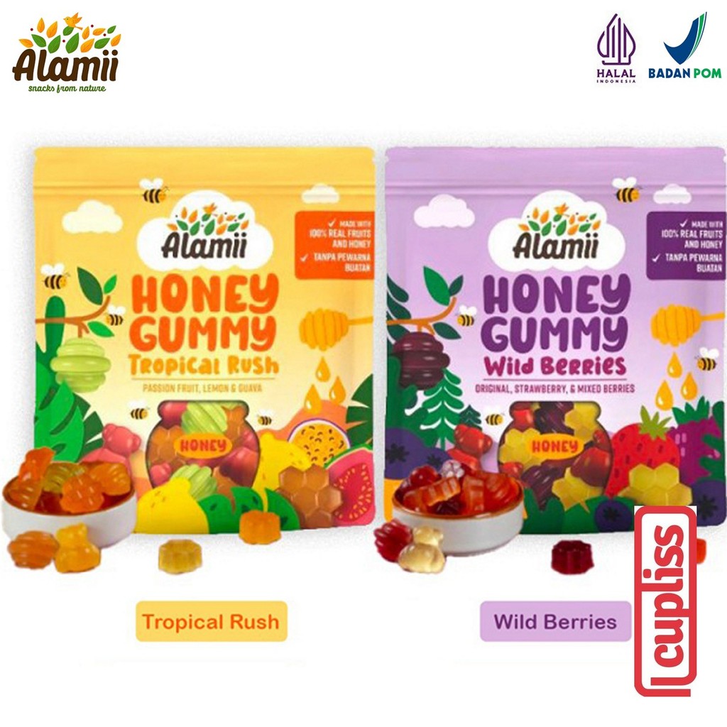 Jual Alamii 40g Permen Jelly Madu Cemilan Less Sugar Rendah Gula Wild ...