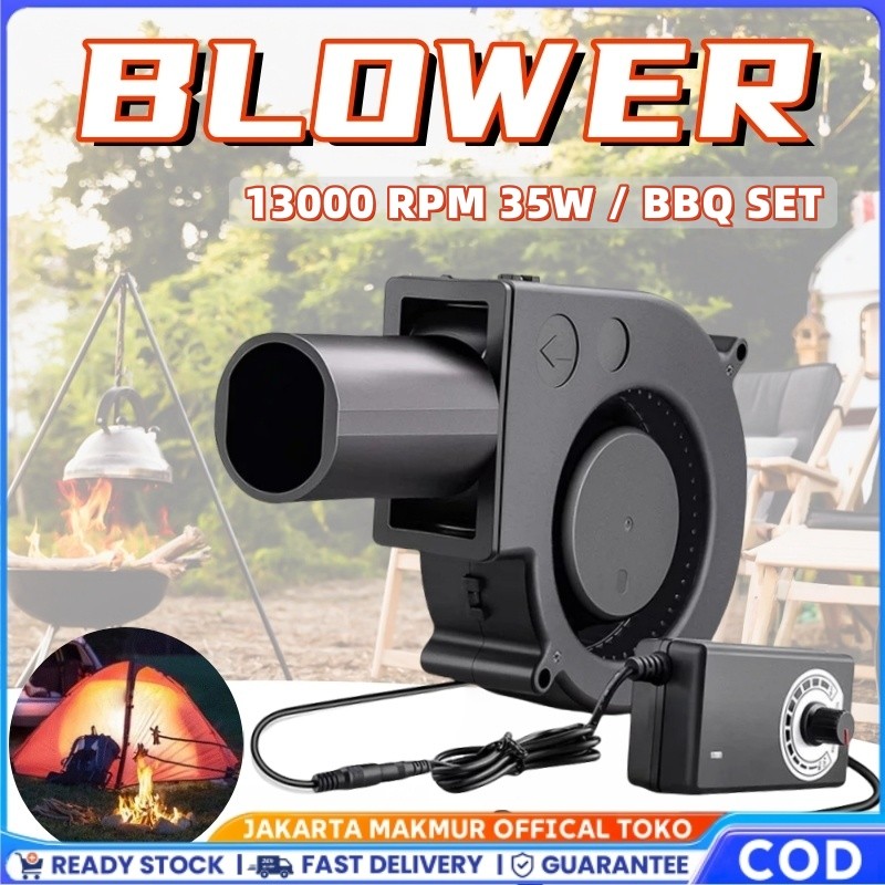 Jual 13000 RPM Blower Fan/Blower Mini BBQ Kipas 1 Set/Dapat Disesuaikan ...