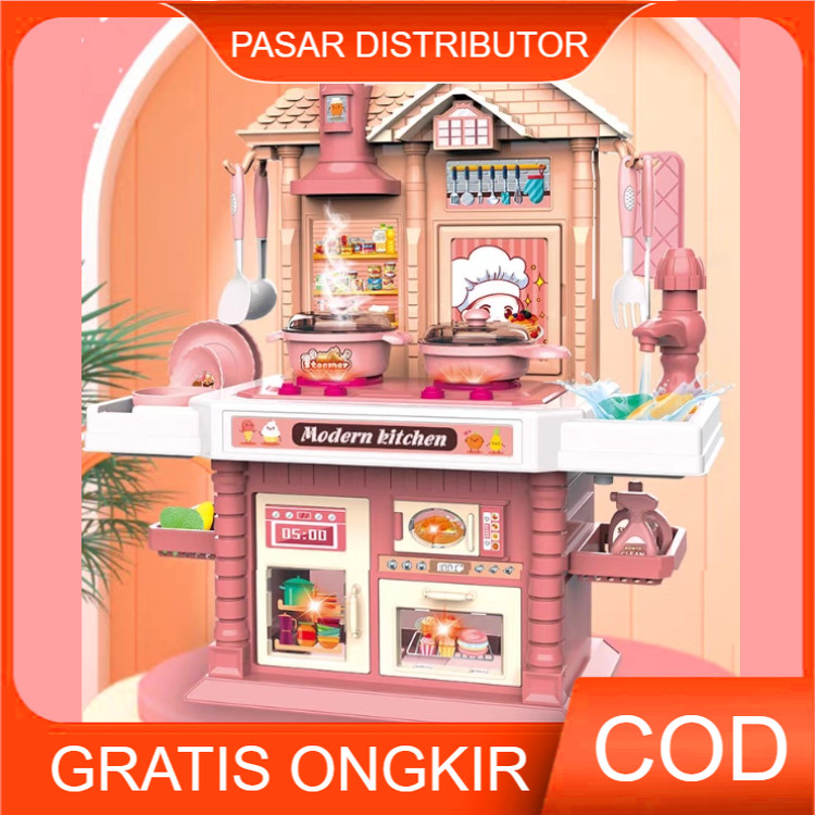 Jual Mainan Anak FUN KITCHEN & WASHSTAND Alat Masak Mainan Kitchen Cook ...
