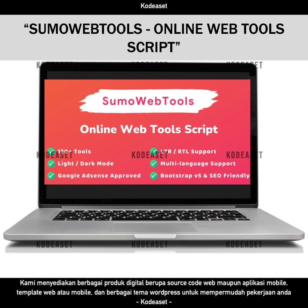 Jual SOURCE CODE APLIKASI WEB SUMOWEBTOOLS - ONLINE WEB TOOLS SCRIPT D343 KODEASET | Shopee ...