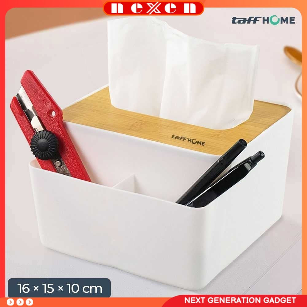 Jual Kotak Tisu Box Tissue Kayu Multifungsi Tempat Remot Organizer Box ...