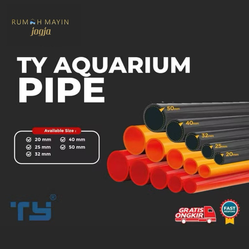 Jual TY Aquarium Pipe pipa U – PVC by 3 Pawns | Shopee Indonesia