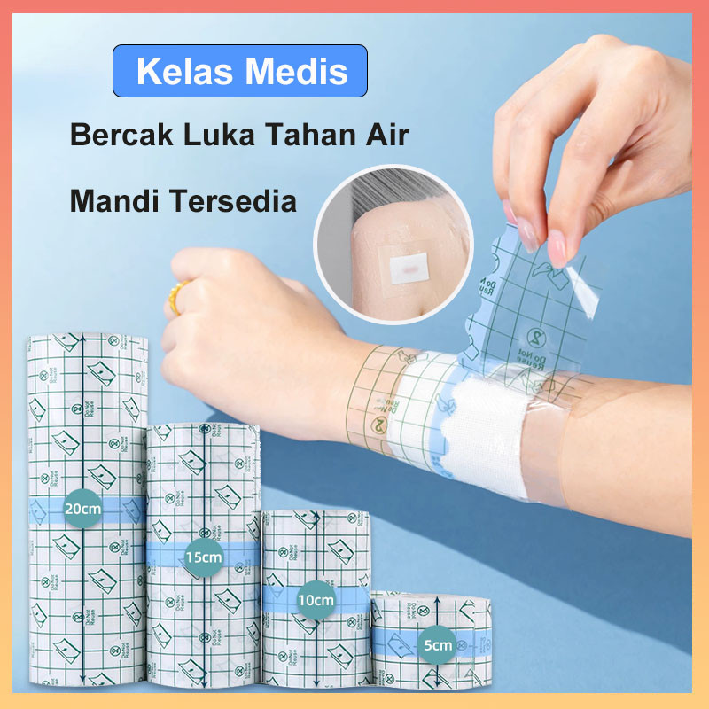 Jual Pita Medis Anti Air / Plester Anti Air Transparant Untuk Infus ...