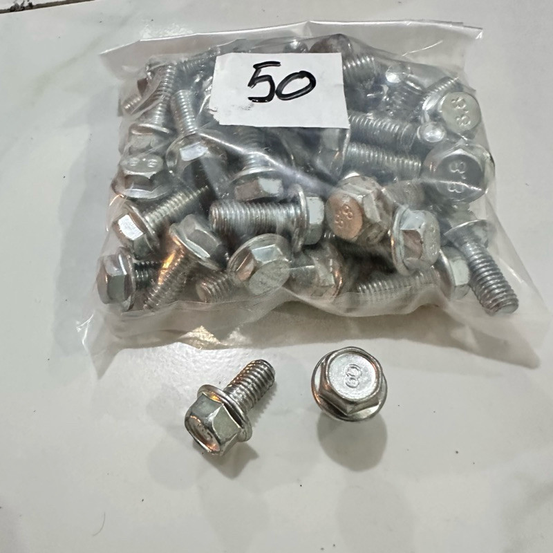 Jual GRATIS ONGKIR grosir 50pcs BAUT 12 m8x20 m8x18 baut ori 8.8 dan 8 ...