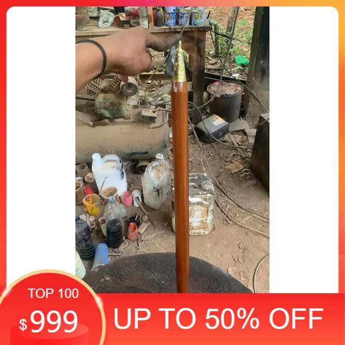 Jual deder tombak dari kayu mahoni ulir lurus finishingan lengkap ...