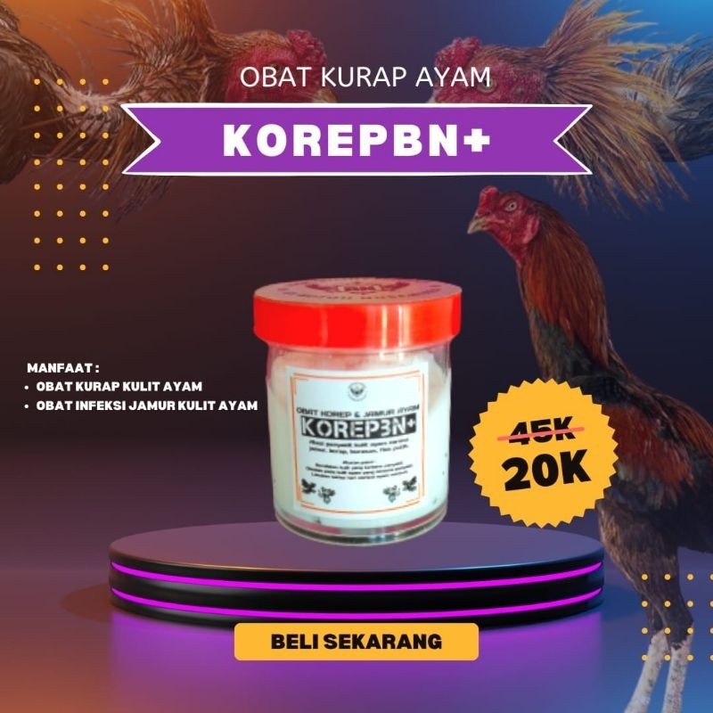 Jual Booster Ayam Bangkok Bringas KOREPBN salep penyakit jamur kurapan ...