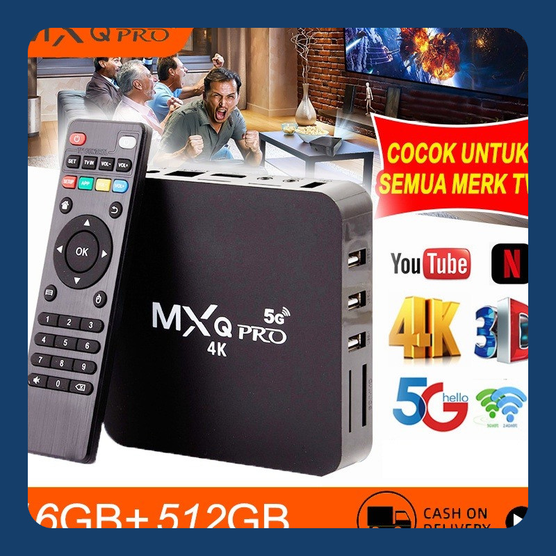 Jual 2023 Latest Android Box 4K TV Box 16gb Ram 512gb Rom TV BOX 2.4G ...
