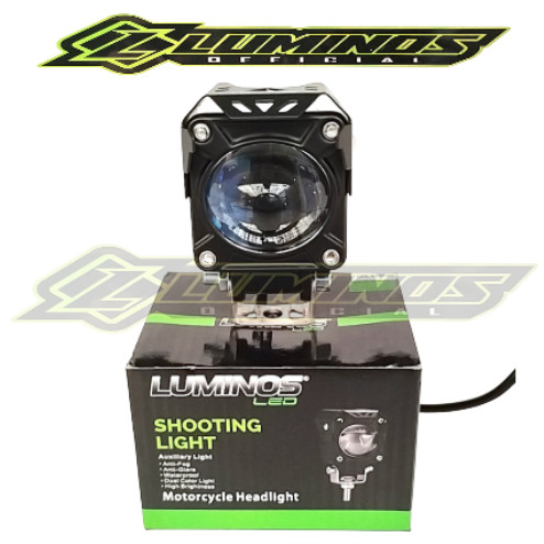Jual Original Luminos LED Shooting Light Q7 Lampu Sorot 2 Color White Yellow Motor Dan Mobil ...