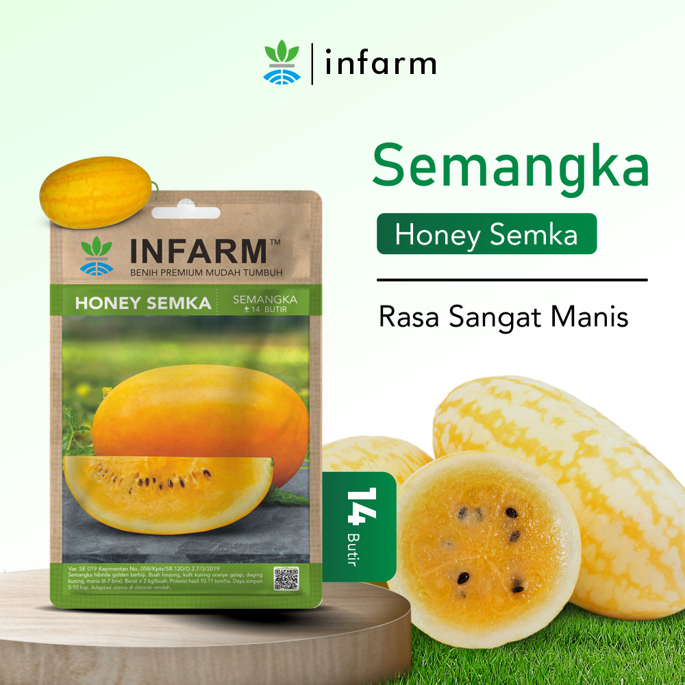 Jual INFARM-Benih Bibit Semangka Benih F1 Buah Semangka Kuning Bibit ...