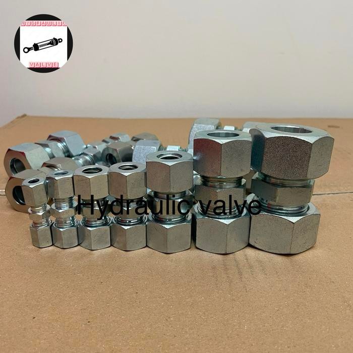 Jual Straight union 12 L x 12 L / male stud 12 mm x 12 mm / union ...