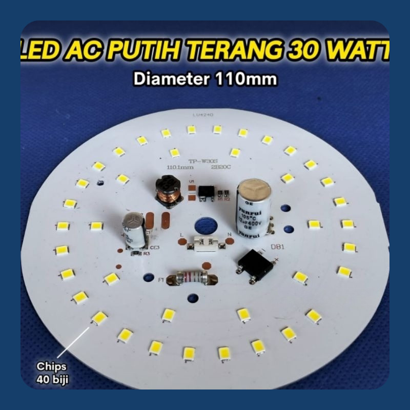 Jual LED AC PUTIH TERANG 30 Watt | Shopee Indonesia