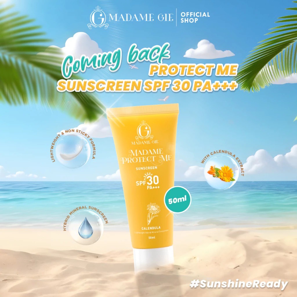 Jual ( KEMASAN LAMA DAN BARU ) Madame Gie Sunscreen Protect Me ...