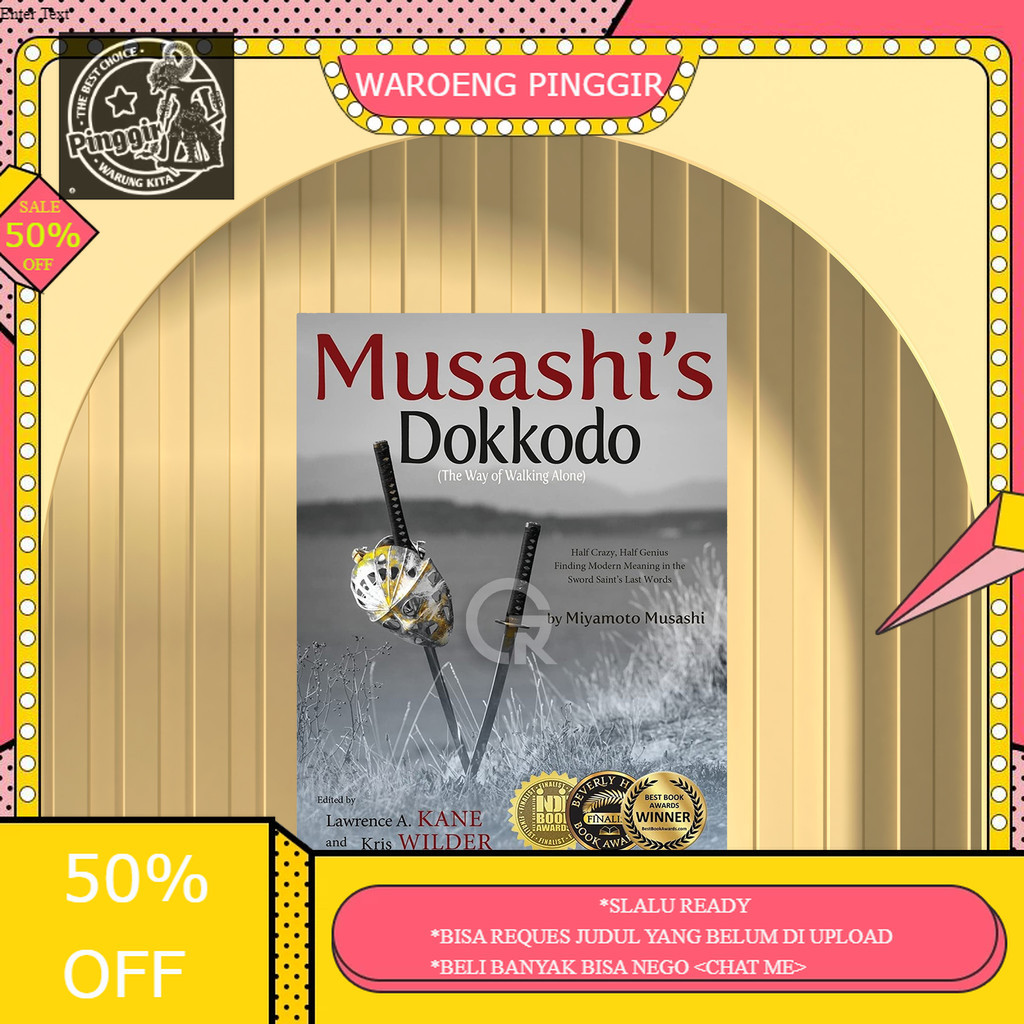 Jual Book Musashi's Dokkodo by Miyamoto Musashi | Shopee Indonesia