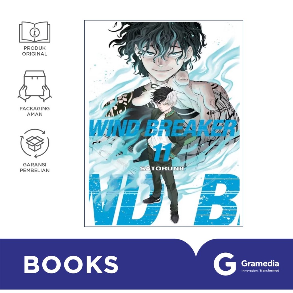 Jual Wind Breaker Vol. 11 ( Satoru Nii ) | Shopee Indonesia