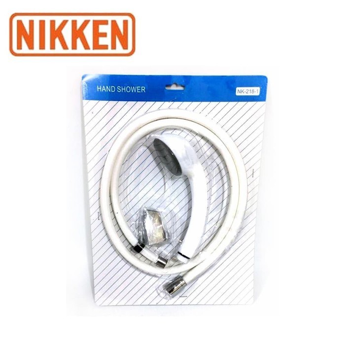 Jual Hand Shower Nikken White - Shower Mandi Satu Set Selang dan ...